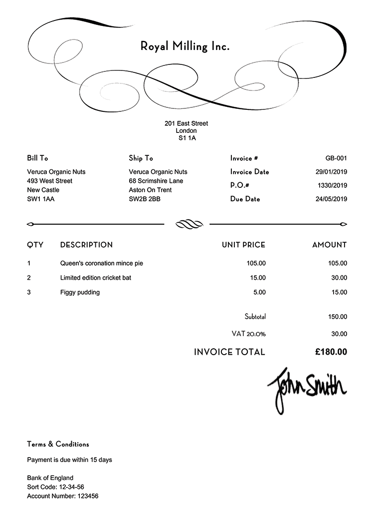 Invoice Templates | Create Free Invoices in Seconds