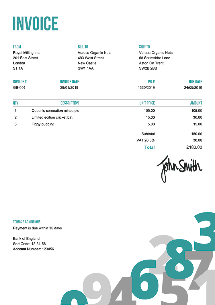 Invoice Templates | Create Free Invoices in Seconds