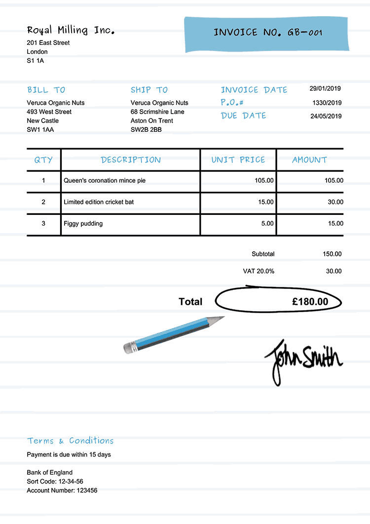 Invoice Templates | Create Free Invoices in Seconds