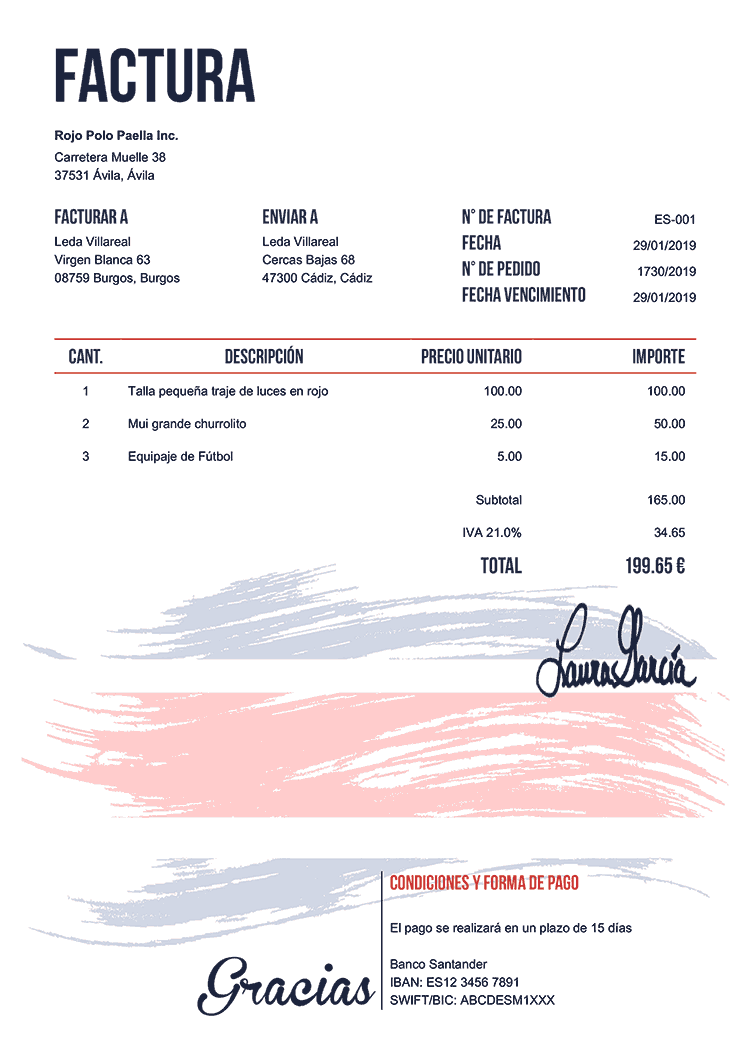 Plantillas Gratis | 100 muestras PDF: Imprime y correo electrónico ...