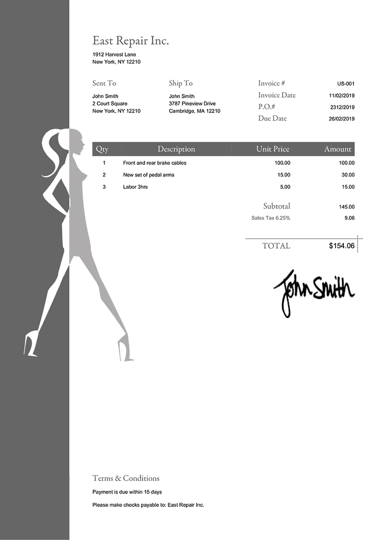 Proforma Invoice Templates Quickly Create Send Proformas